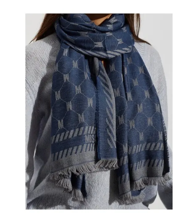 Moschino Tasseled Scarf