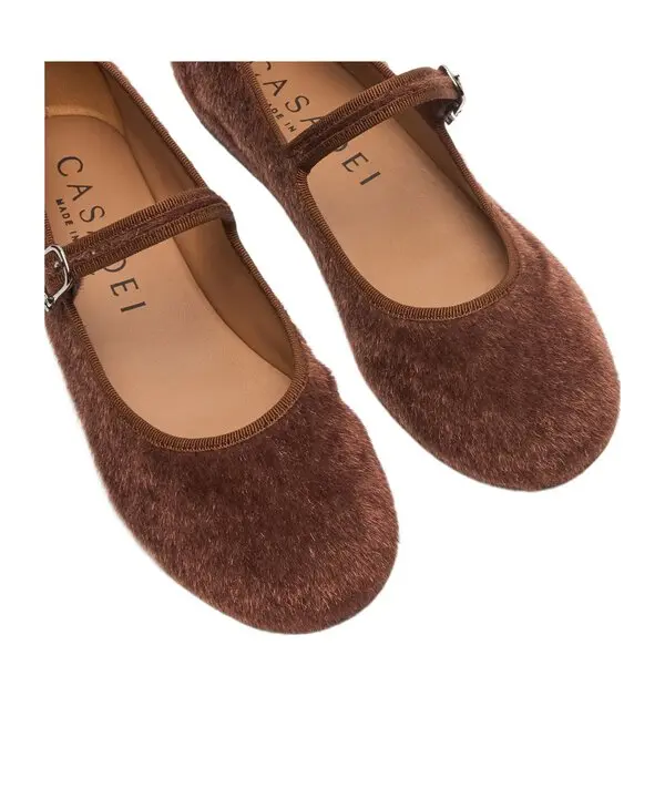 Casadei C-chain Strap Ballet Flats