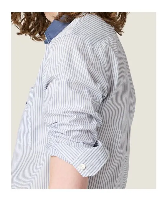 Miu Miu Striped Poplin Shirt