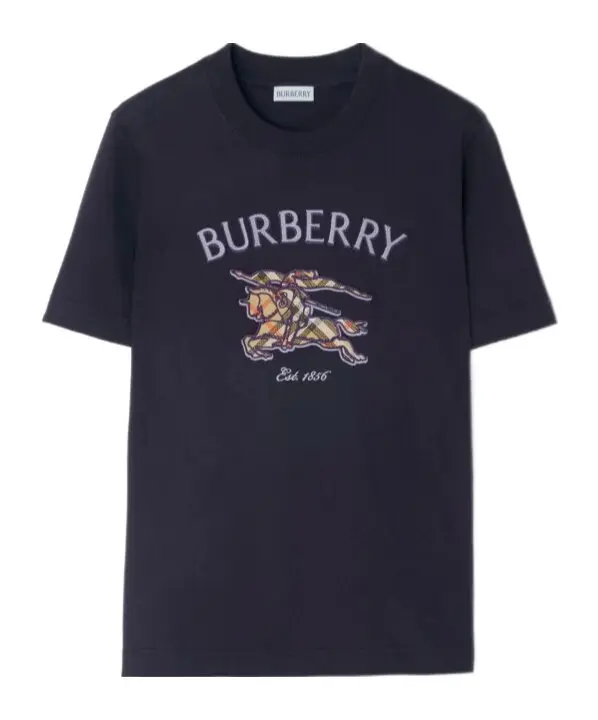 Burberry Knight Check Cotton T-shirt