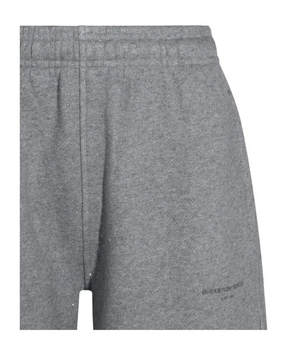 Alexander Wang Hotfix Wide-leg Joggers