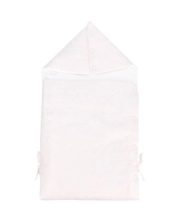 Dior Logo Quilted Sleeping Bag - White