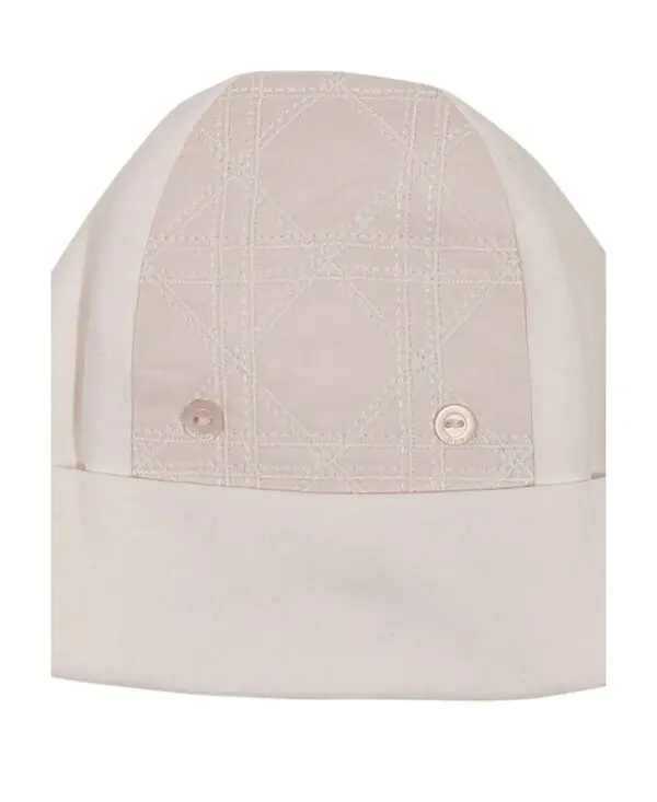 Dior Check Stitching Hat
