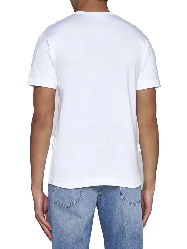 Play Comme Des Garcon Short-sleeved T-shirt - White