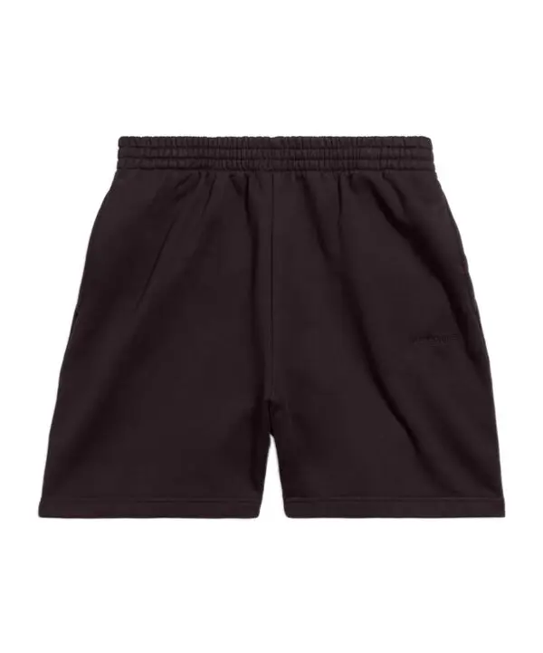 Balenciaga Logo Details Sports Shorts - Black