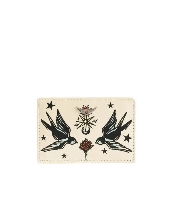Zadig&Voltaire Zv Pass Tattoo Card Holder