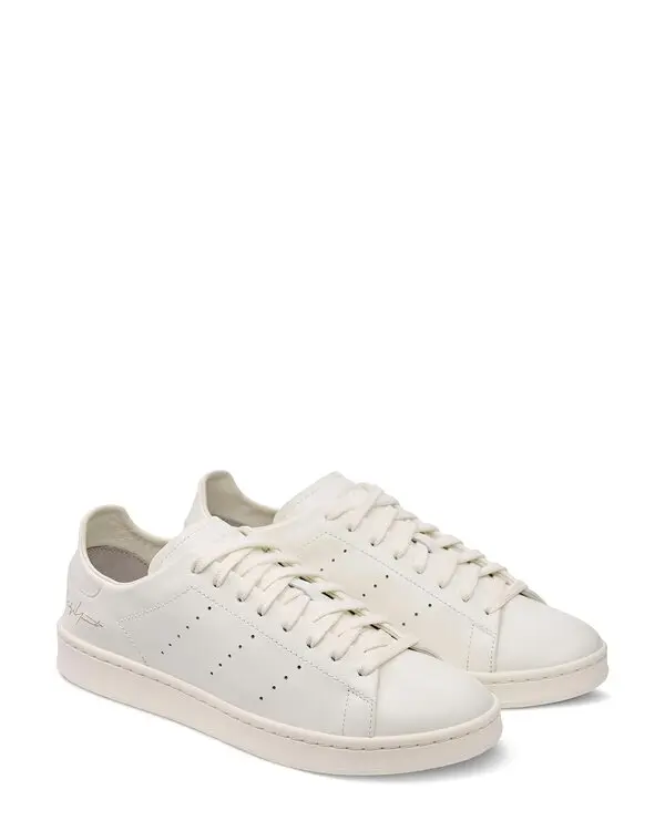 Y3 Stan Smith Leather Lace Up Sneakers