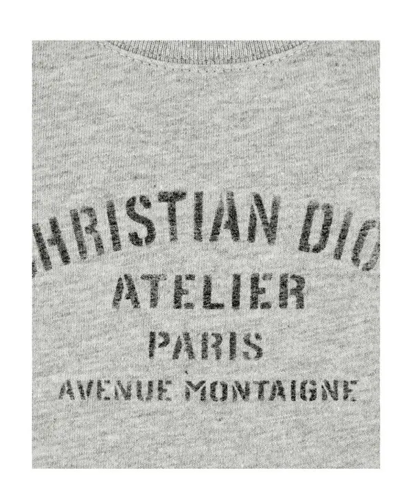 Dior Logo Round Neck T-shirt