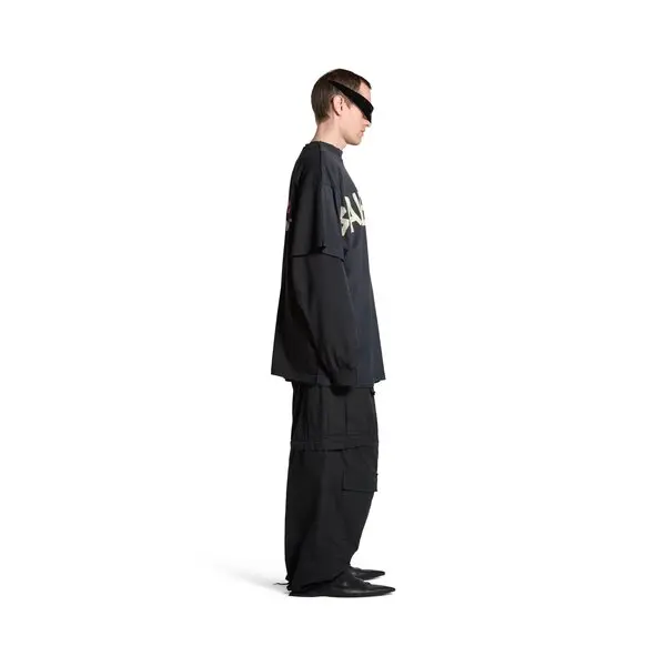 Balenciaga Tape Type Logo Oversized T-shirt
