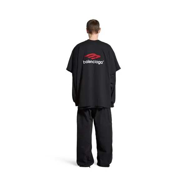 Balenciaga Tape Type Logo Oversized T-shirt