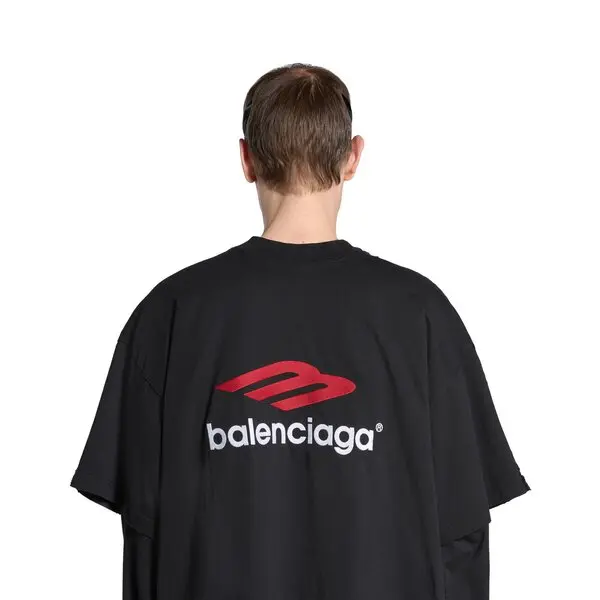 Balenciaga Tape Type Logo Oversized T-shirt