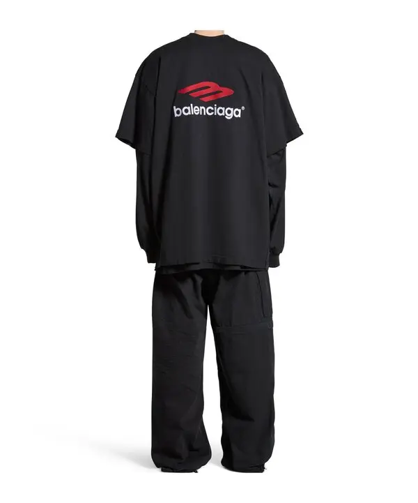 Balenciaga Tape Type Logo Oversized T-shirt