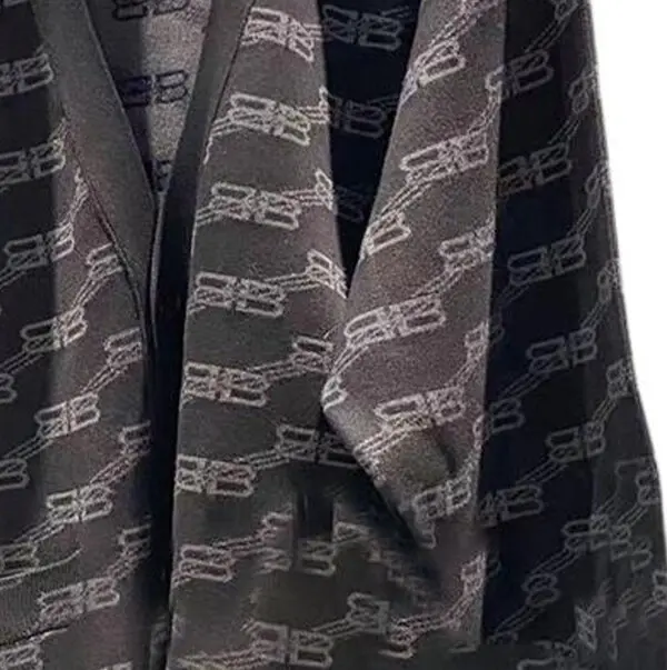 Balenciaga Long-sleeved Knitted Cardigan