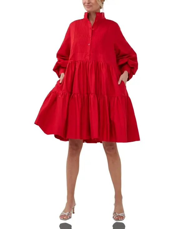 MARIELLE STOKKELAAR Cecilia Dress - Red