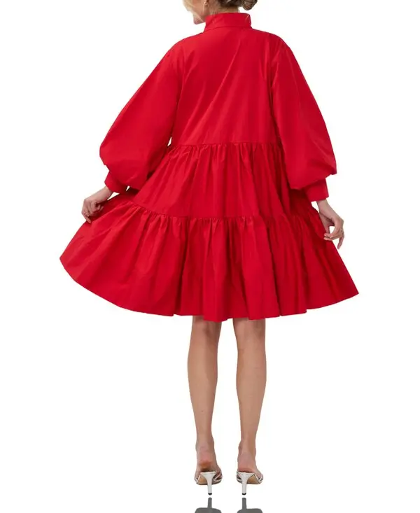 MARIELLE STOKKELAAR Cecilia Dress - Red