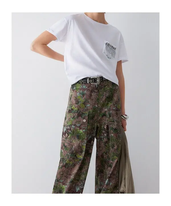 Liu Jo Pocket Embellished T-shirt