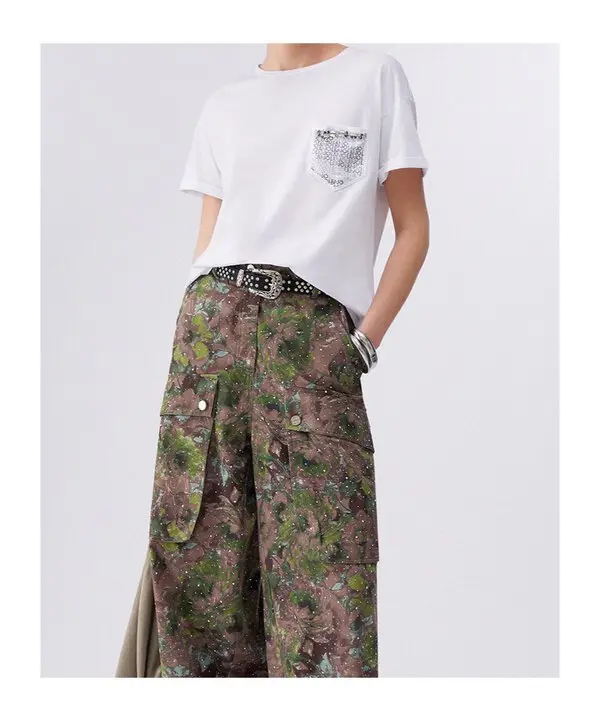 Liu Jo Pocket Embellished T-shirt