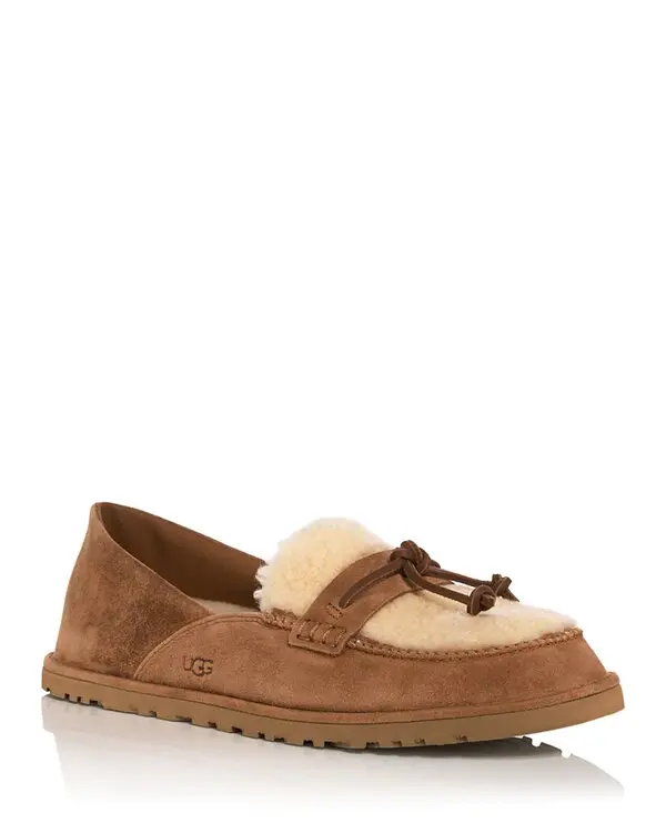 UGG Zora Tassel Loafers - Chestnut