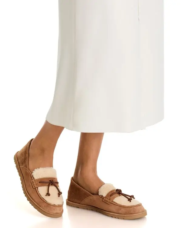 UGG Zora Tassel Loafers - Chestnut