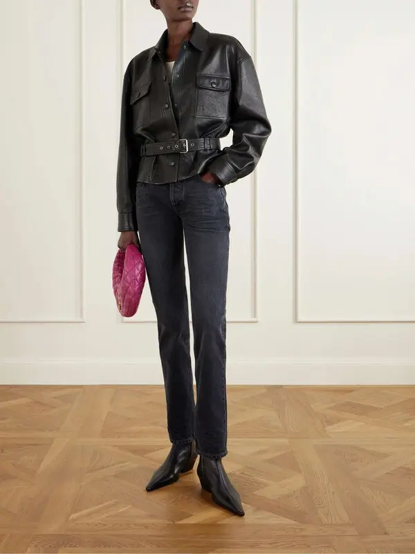 Saint Laurent Icarino Matelassé Leather Tote
