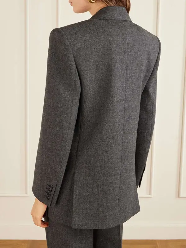 Saint Laurent Wool Double-breasted Blazer