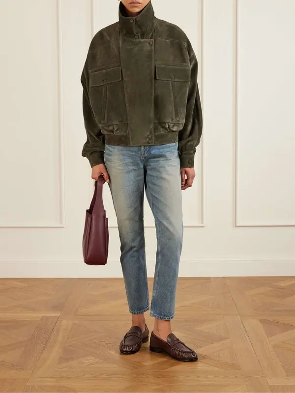 Saint Laurent Le 5 À 7 Leather Shoulder Bag