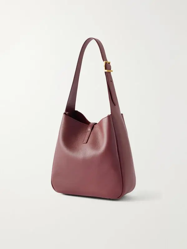 Saint Laurent Le 5 À 7 Leather Shoulder Bag - Red