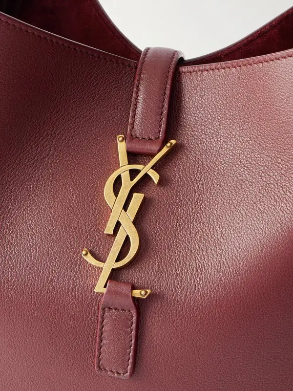 Saint Laurent Le 5 À 7 Leather Shoulder Bag - Red