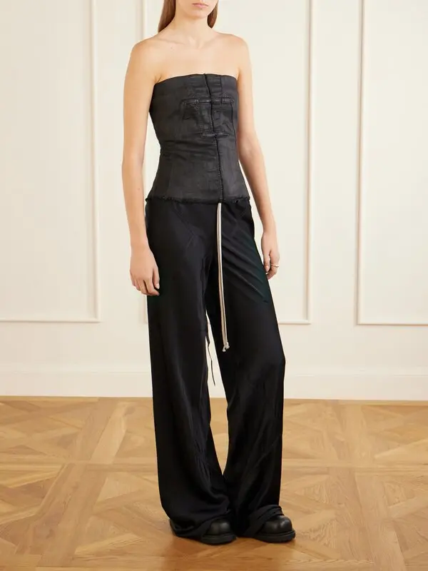 Rick Owens Temple Denim Boustier