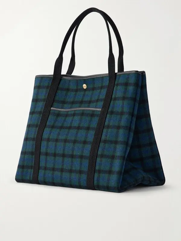 Rue De Verneuil Traversée Wide Tote - Blue