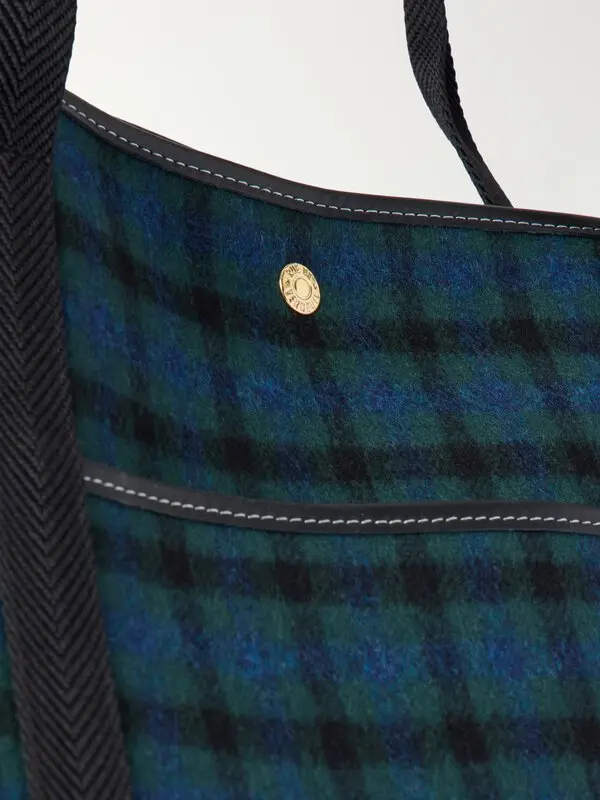 Rue De Verneuil Traversée Wide Tote - Blue