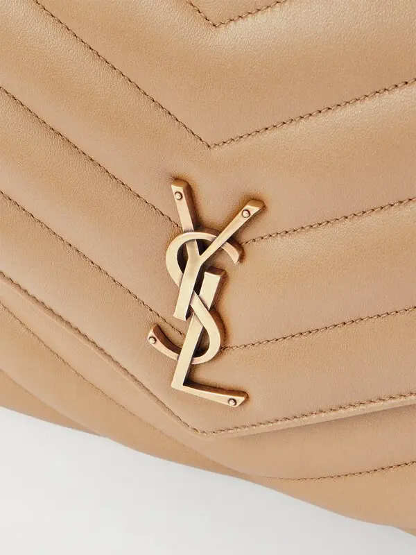 Saint Laurent Loulou Large Matelassé Leather Shoulder Bag