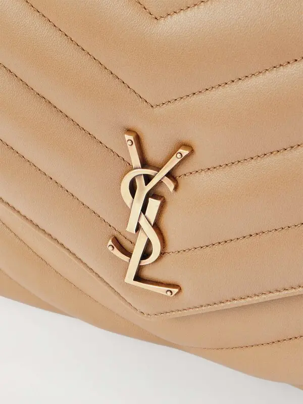 Saint Laurent Loulou Large Matelassé Leather Shoulder Bag