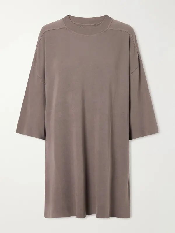 Rick Owens Tommy Cotton-jersey T-shirt - Gray