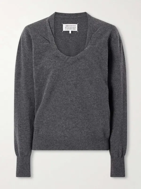 MAISON MARGIELA Twist Virgin Wool Sweatshirt