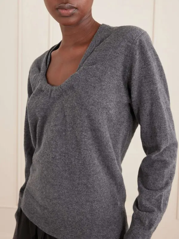 MAISON MARGIELA Twist Virgin Wool Sweatshirt