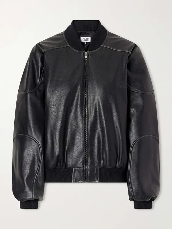 MAISON MARGIELA Leather-effect Jacket