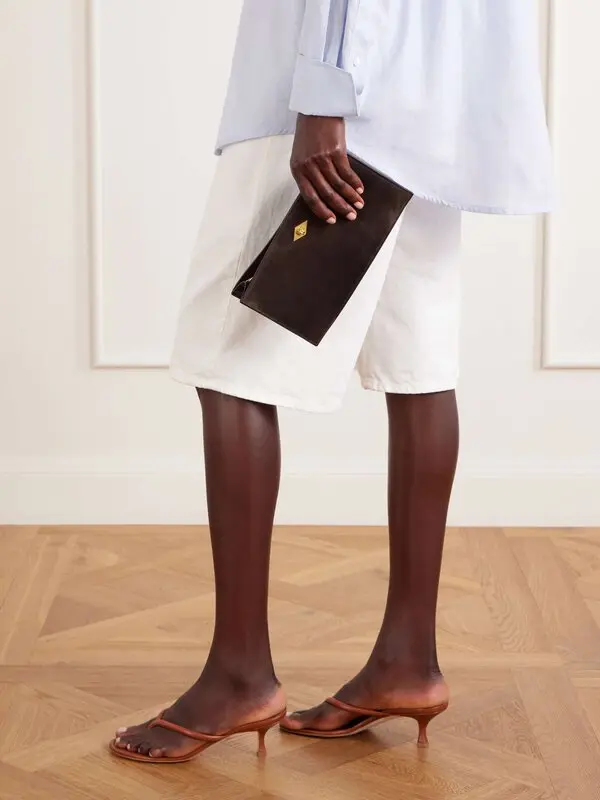 METIER Ease Suede Clutch