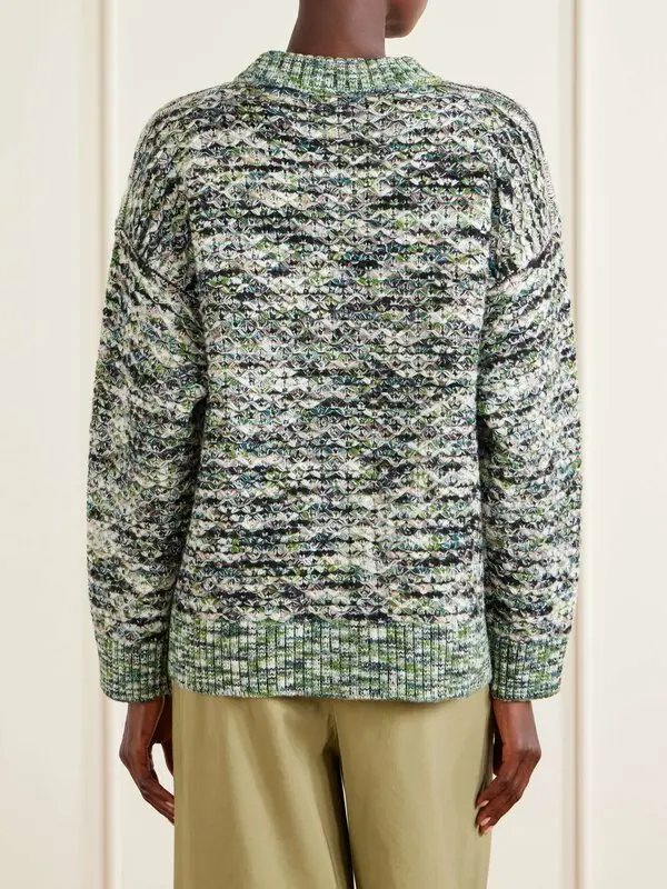 Missoni Oversized Knit Wool-blend Cardigan