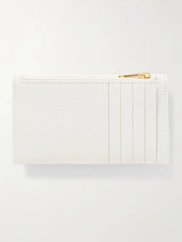 Saint Laurent Cassandre Quilted Leather Wallet
