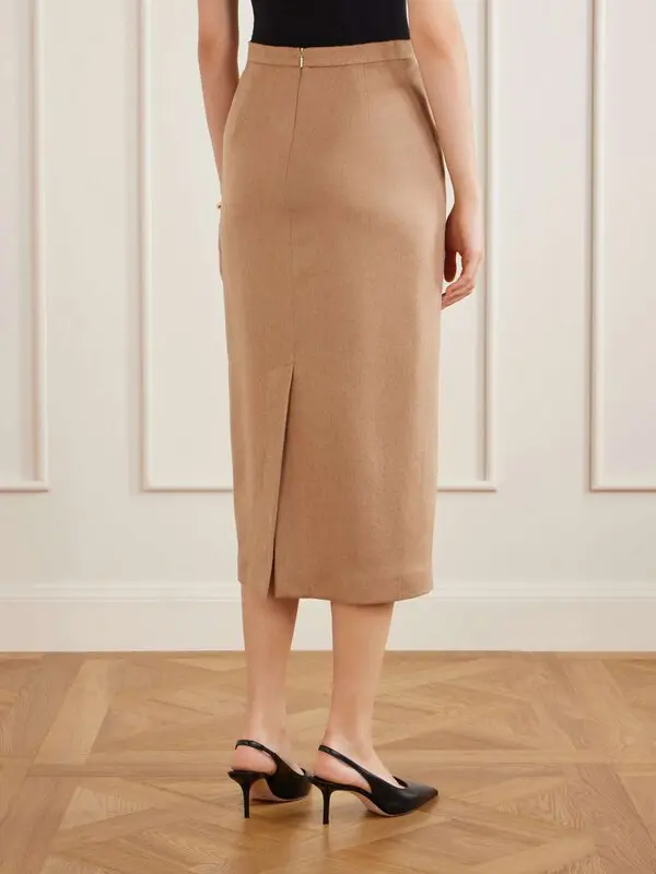 Max Mara Wool Midi Skirt