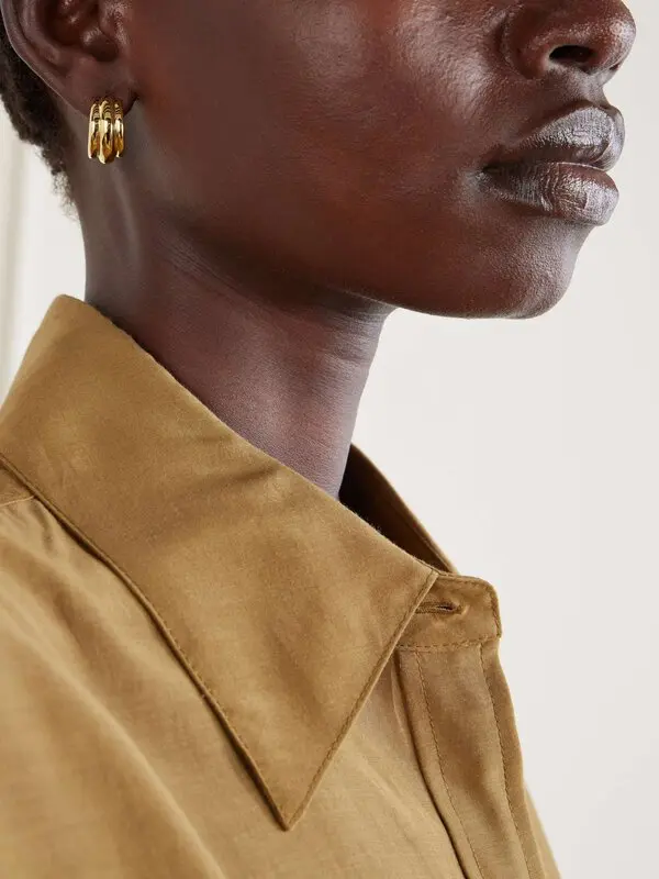 Lié Studio The Eleonora -plated Silver Earrings