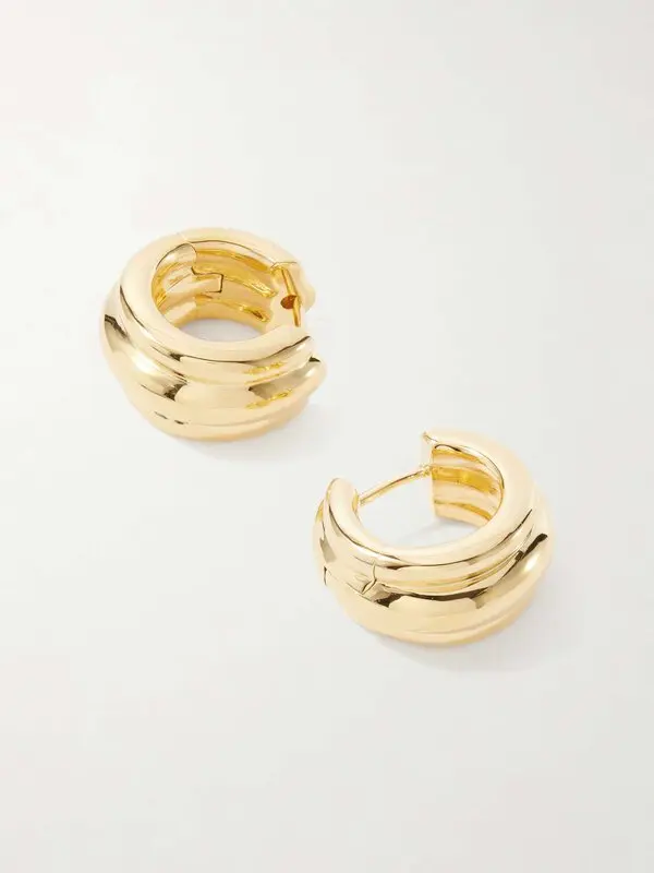 Lié Studio The Eleonora -plated Silver Earrings