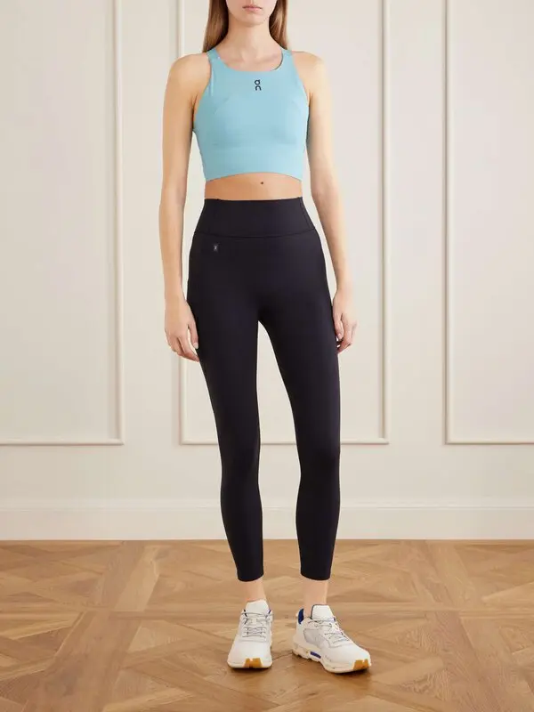 On Studio 7/8 Stretch Recycled-jersey Leggings
