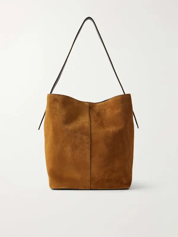 METIER Tilt 22 Suede Shoulder Bag