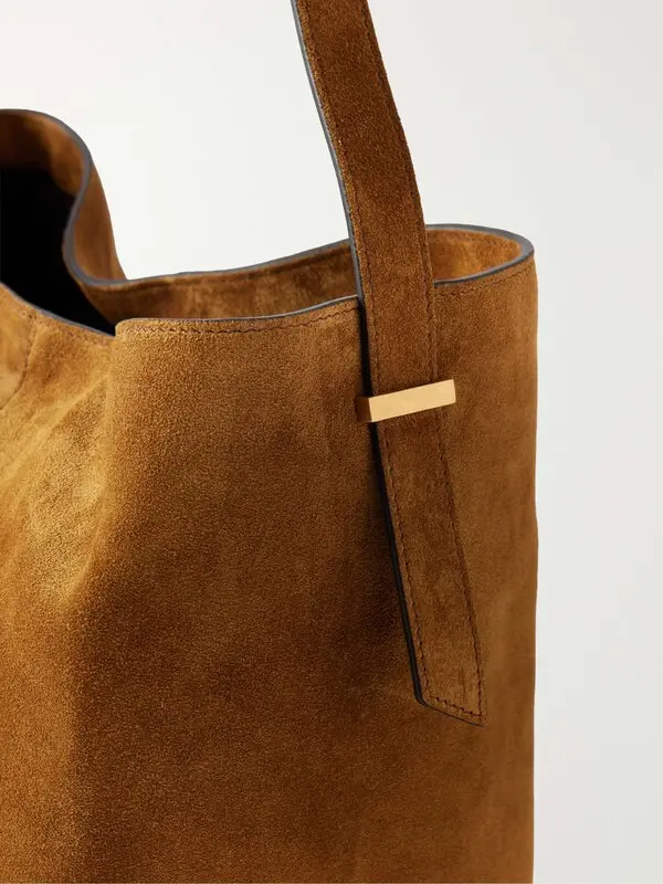 METIER Tilt 22 Suede Shoulder Bag