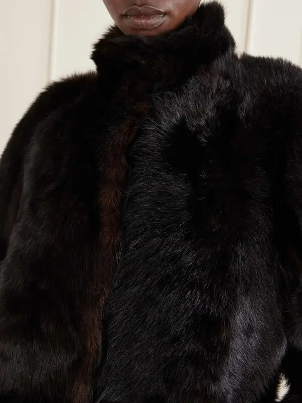 Nour Hammour Blaise Shearling Coat