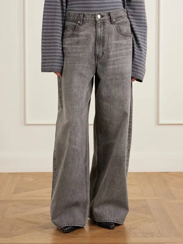 NILI LOTAN Terese Wide-leg Jeans