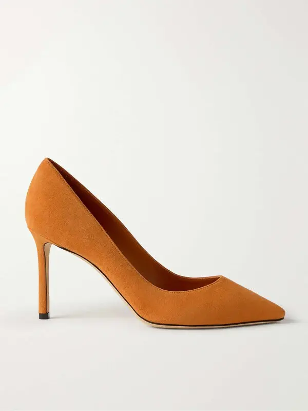 JIMMY CHOO Romy 85 Suede Pumps