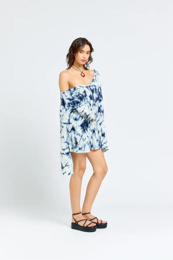 Sab Studio Elowyn Mini Dress With Belt